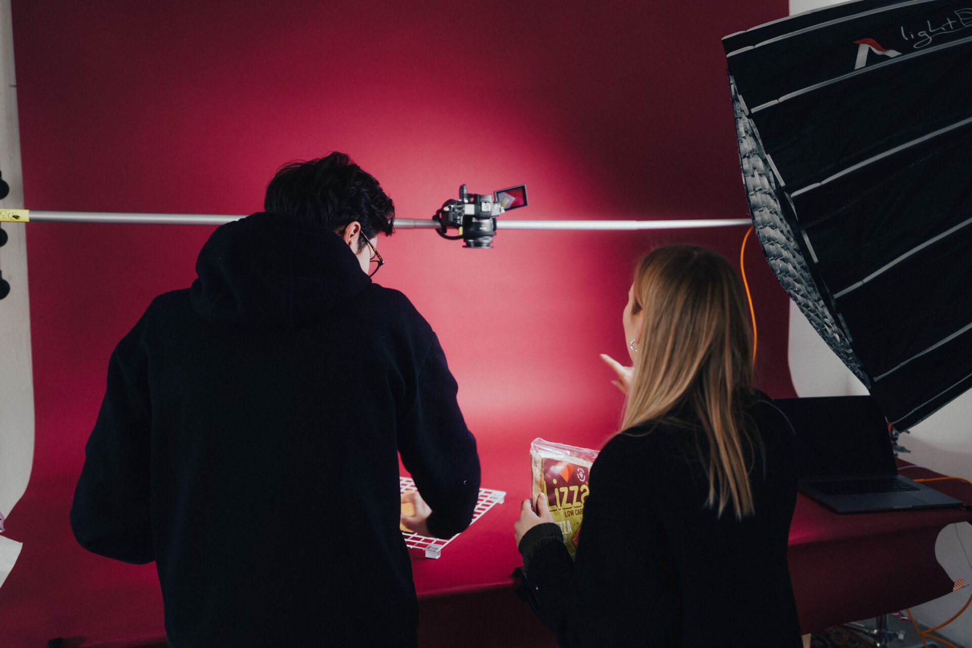 Social Media Content-Shooting für Lizza